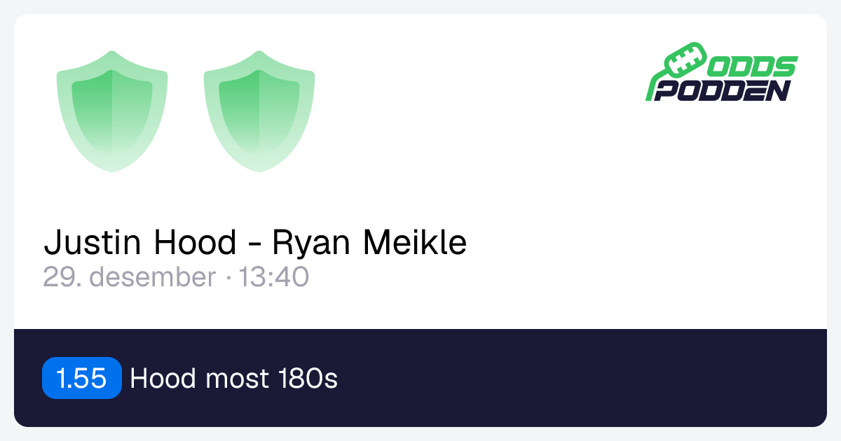 Justin Hood - Ryan Meikle, Frosch